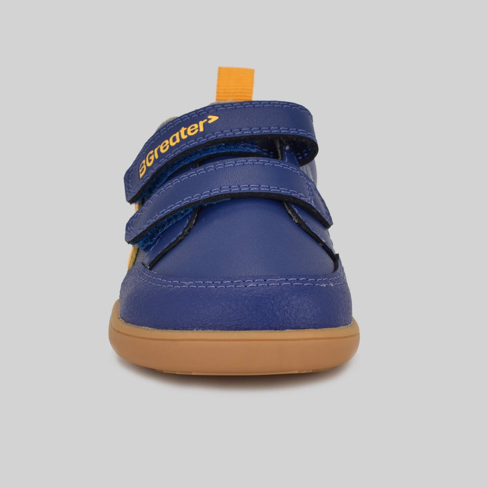 Edison Toddler Trainer - Royal Blue | Kids Barefoot Shoes | BGreater