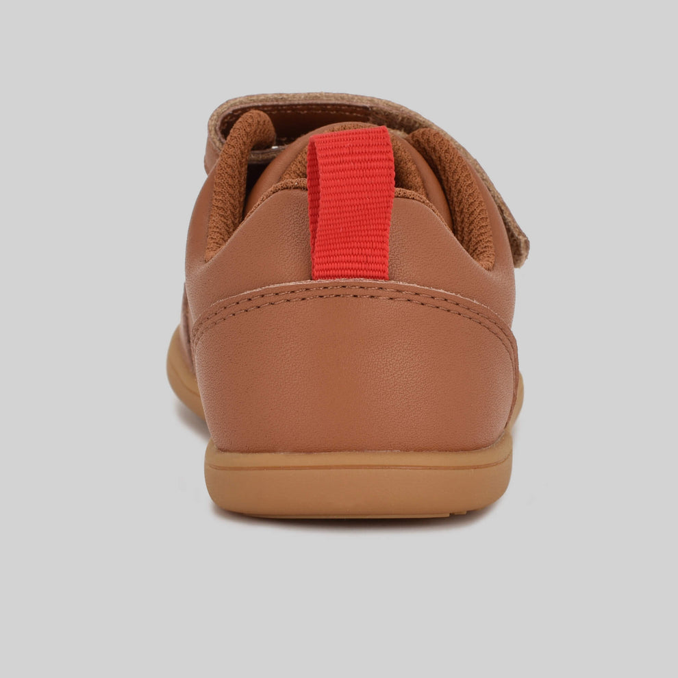Edison Toddler Trainer - Tan | Kids Barefoot Shoes | BGreater
