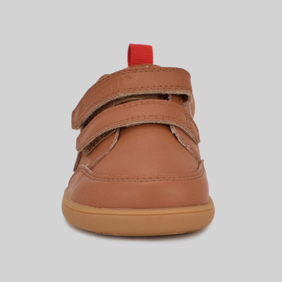 Edison Toddler Trainer - Tan | Kids Barefoot Shoes | BGreater