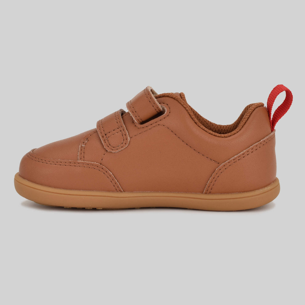 Edison Toddler Trainer - Tan | Kids Barefoot Shoes | BGreater