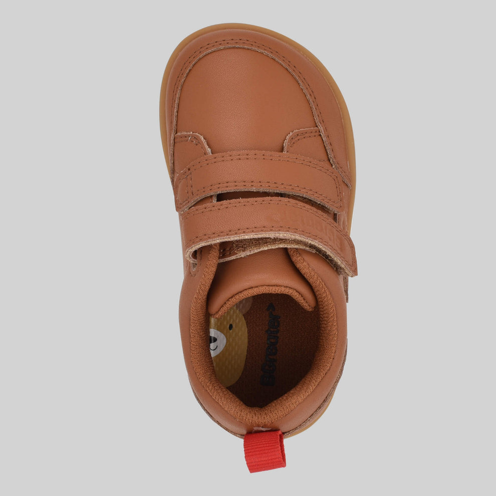 Edison Toddler Trainer - Tan | Kids Barefoot Shoes | BGreater