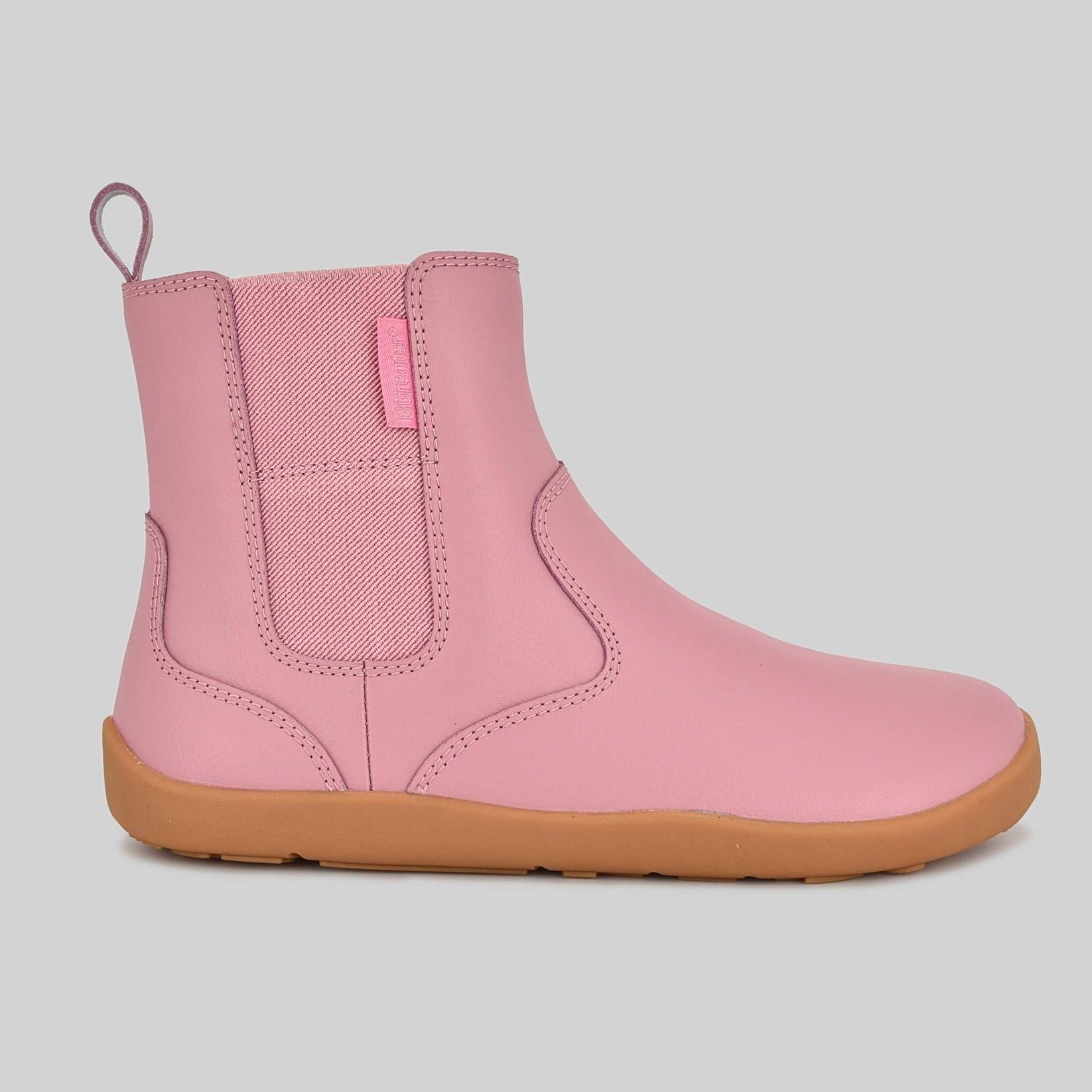 Girls Pink Chelsea Boots | Kids Barefoot Shoes | BGreater