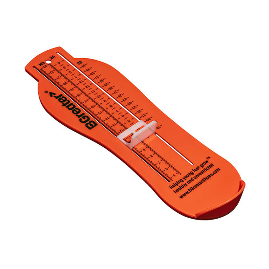 Foot Measurer | Shoe Size Finder | BGreater Barefoot Shoes